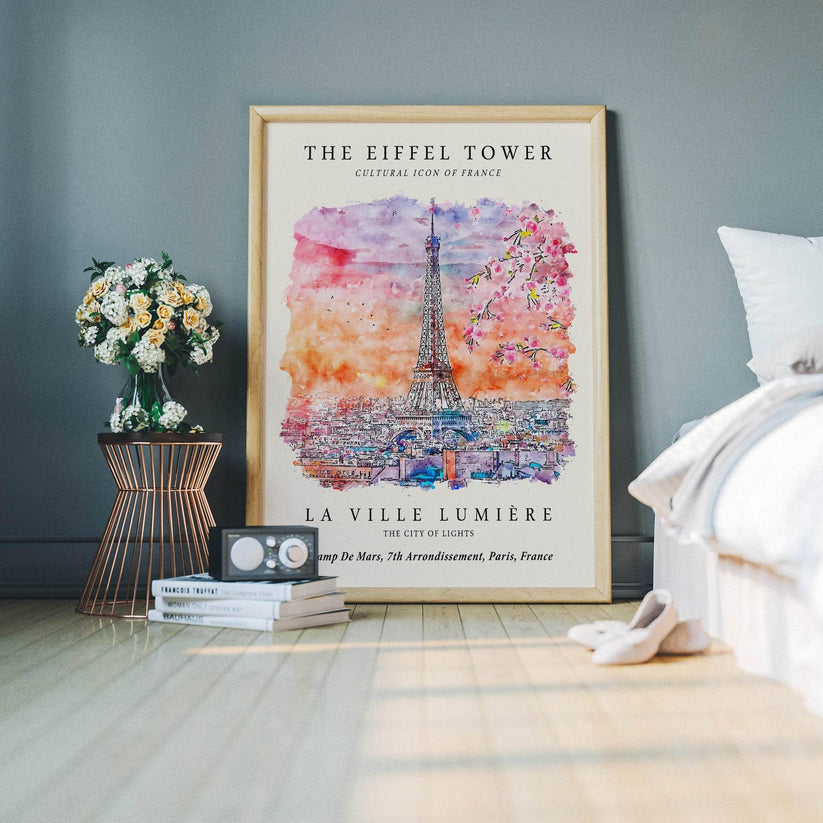 Paris Travel Poster | Shop posters and Art prints Online! – HypeSheriff