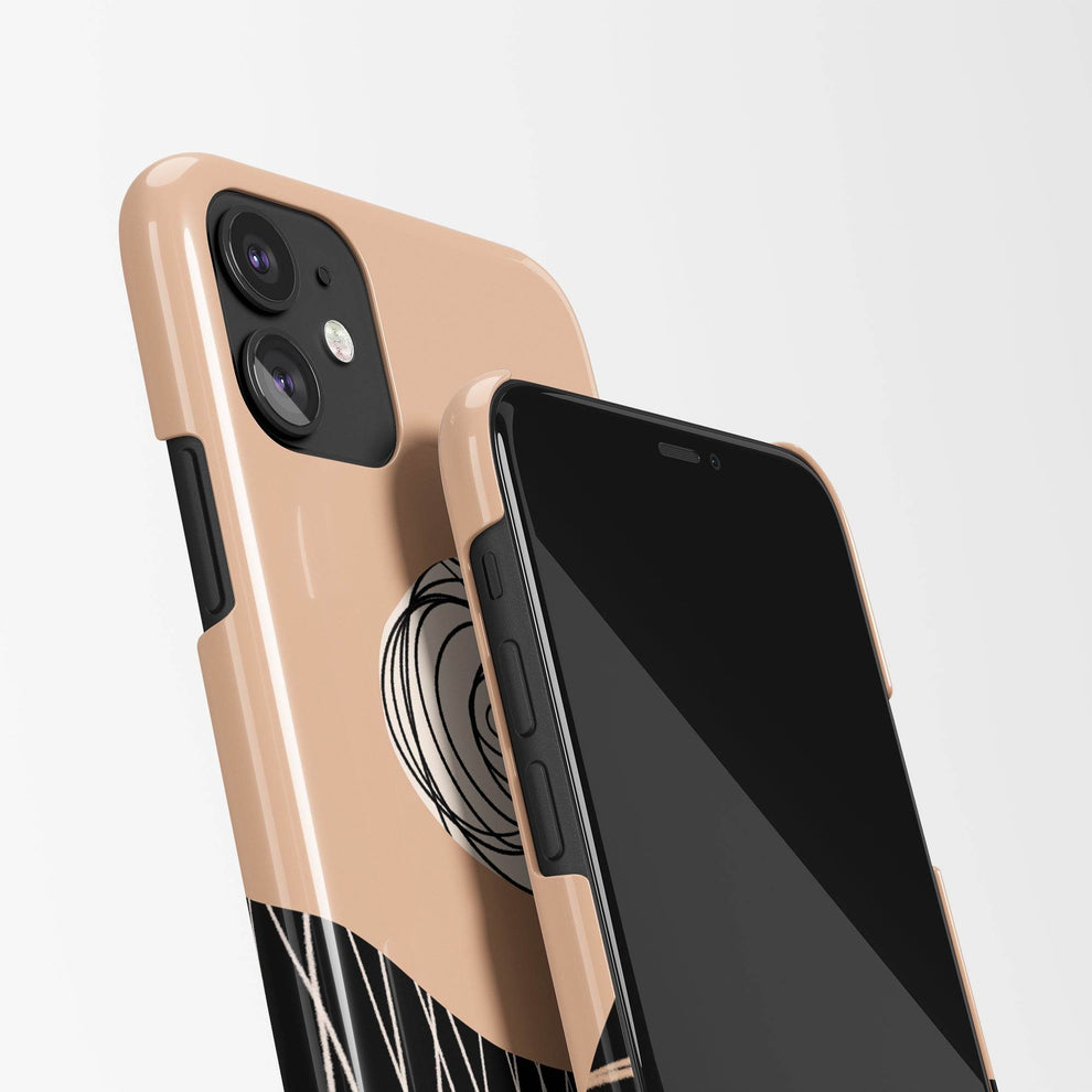 Abstract Drawing iPhone Case – HypeSheriff