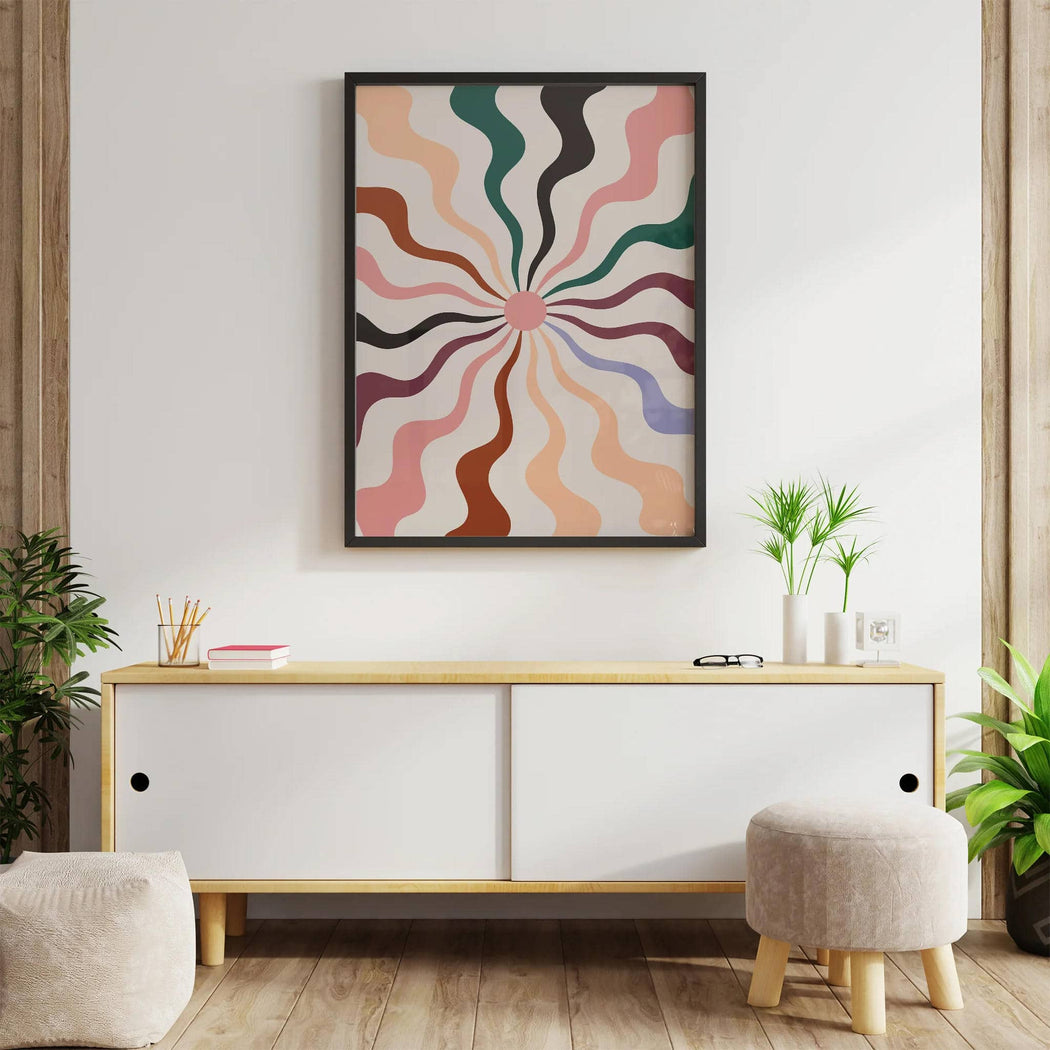 Scandinavian Sun Poster — HypeSheriff US