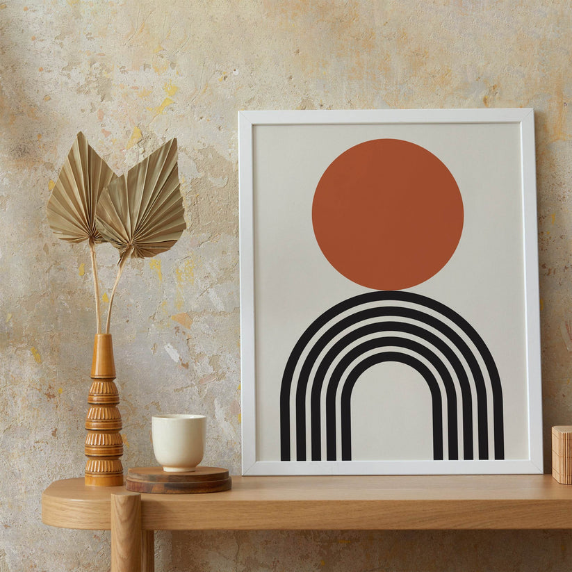 Geometric Rainbow Arch Print – HypeSheriff