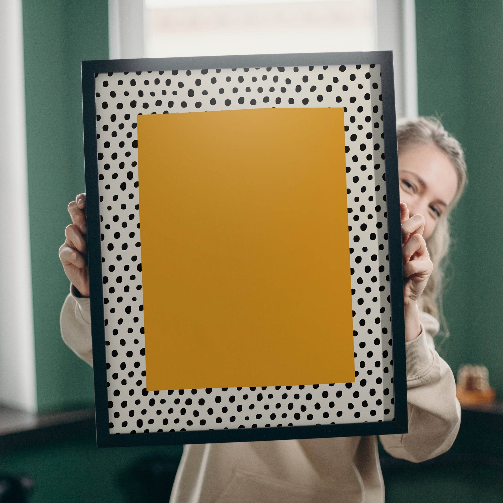 Yellow Carpet - Abstract Composition Poster – HypeSheriff