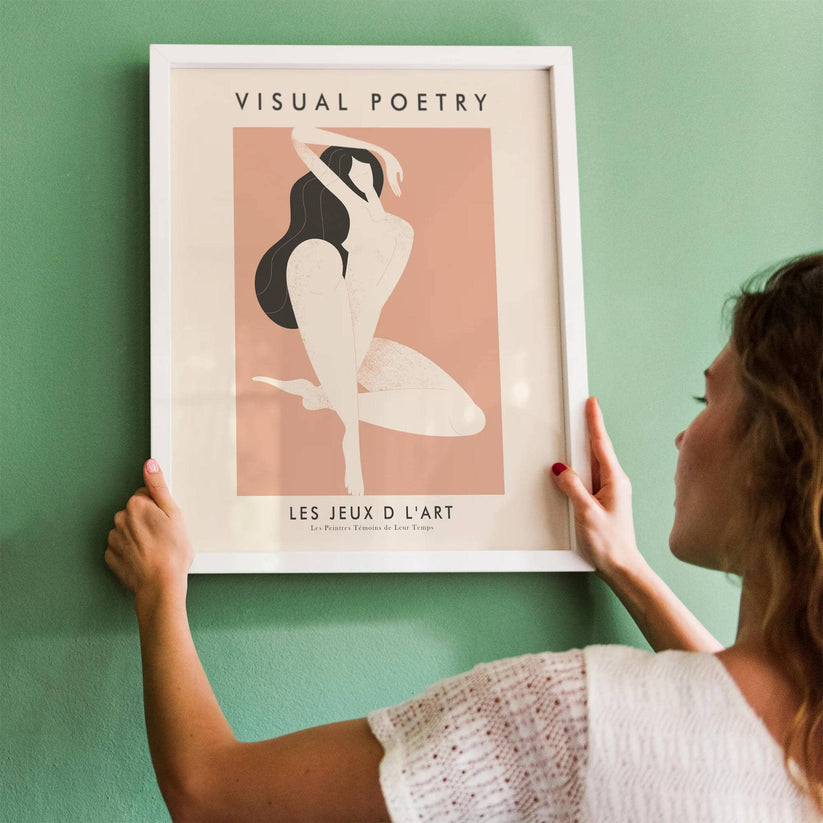 Visual Poetry Woman Poster – HypeSheriff