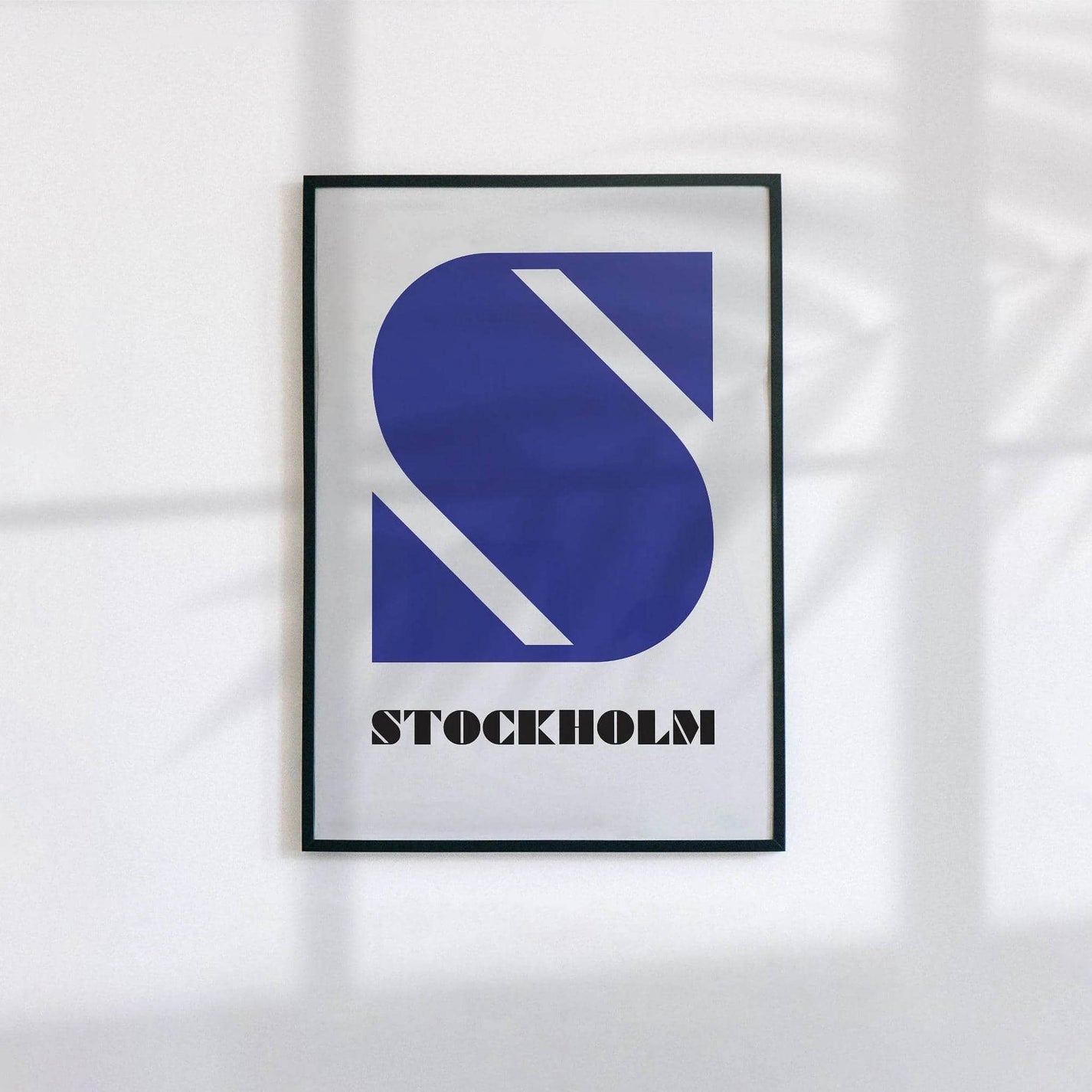 Stockholm Typographic Poster – HypeSheriff
