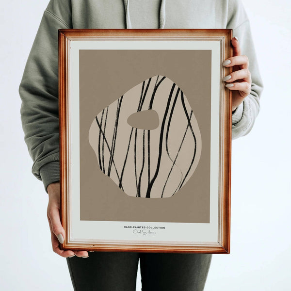 Oval Sculpture | Hand-Painted Collection Poster – HypeSheriff
