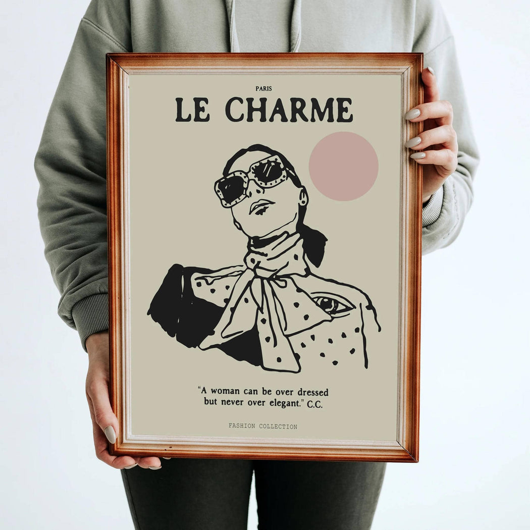 Coco Chanel Fashion Poster — HypeSheriff US