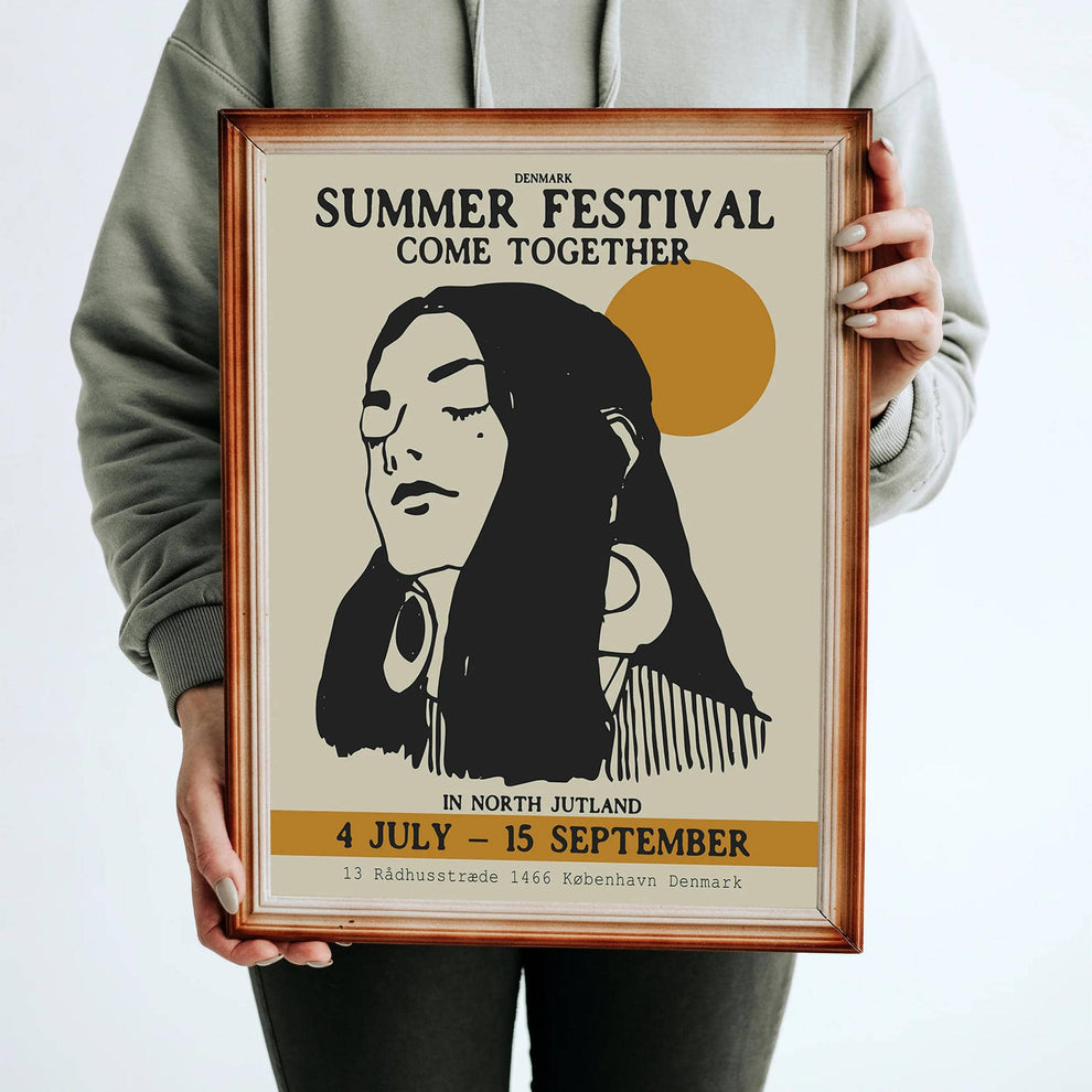 Summer Festival Denmark Poster – HypeSheriff