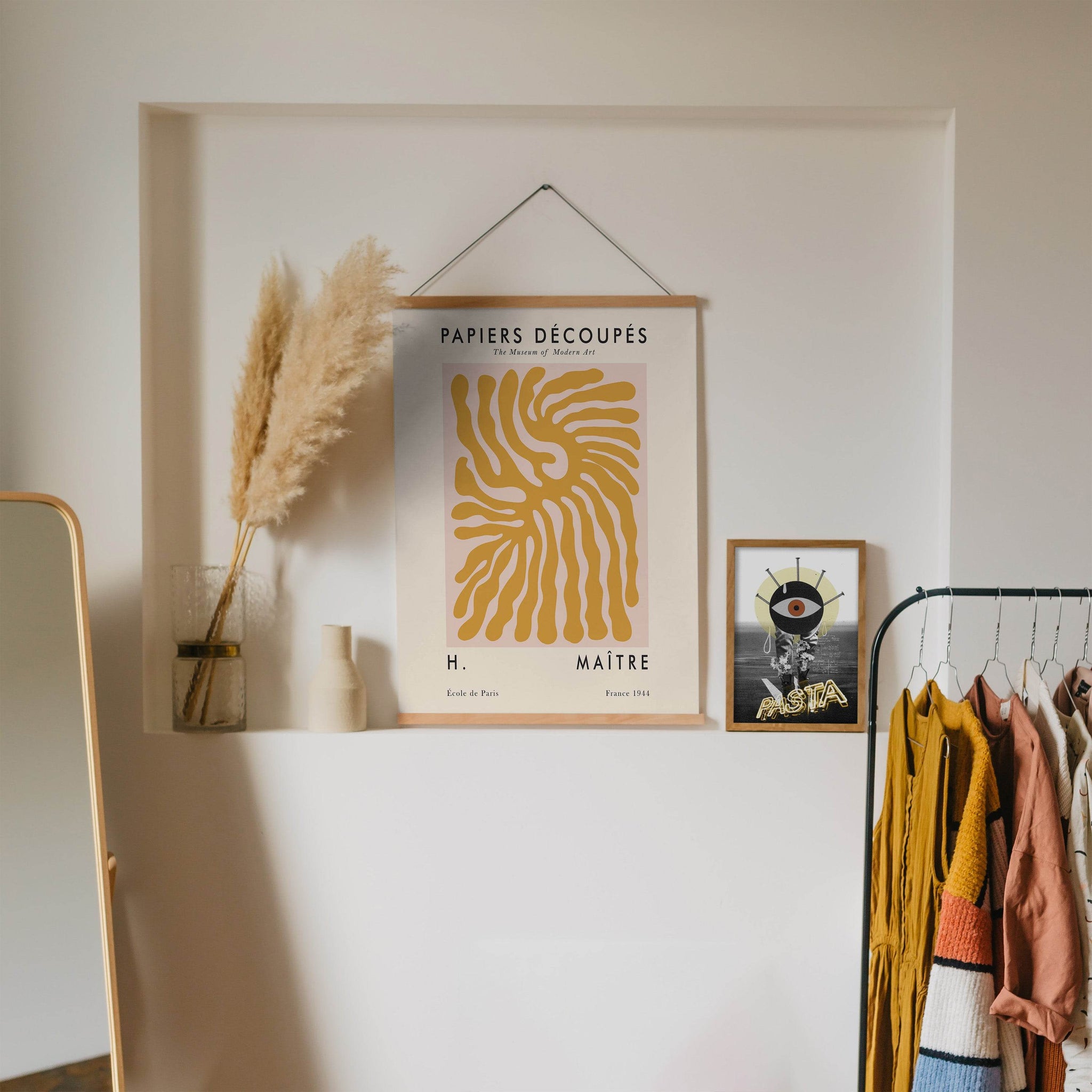 Yellow Botanical Shape Poster – HypeSheriff