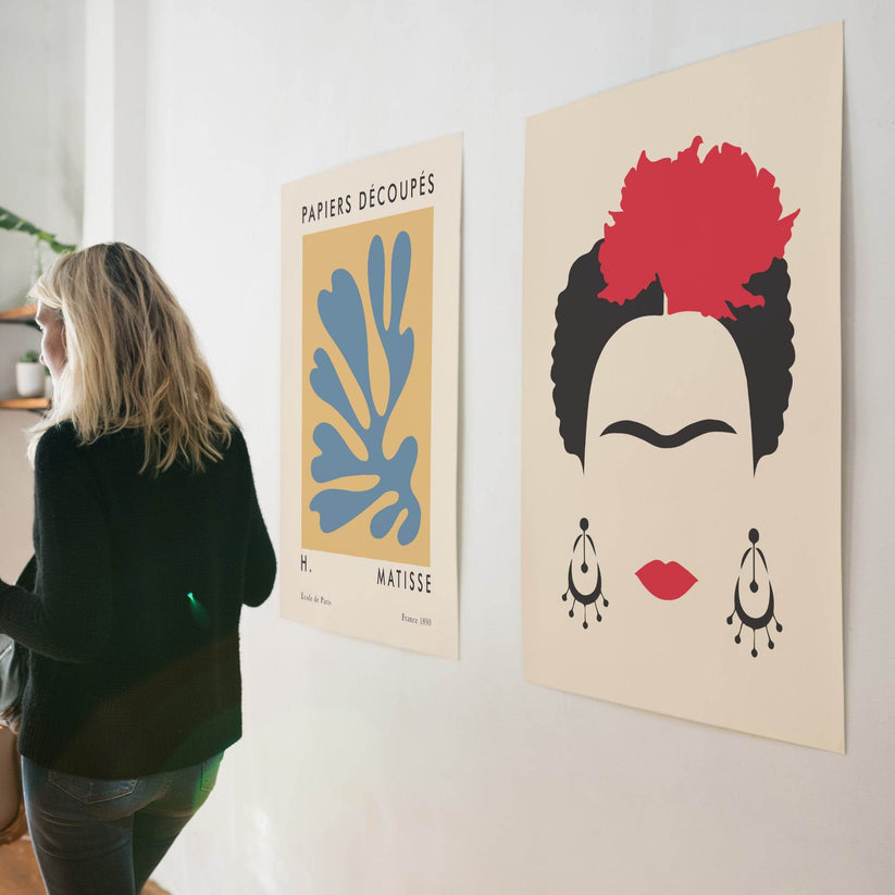 Minimalist Frida Kahlo Poster | Shop posters and Art prints Online ...