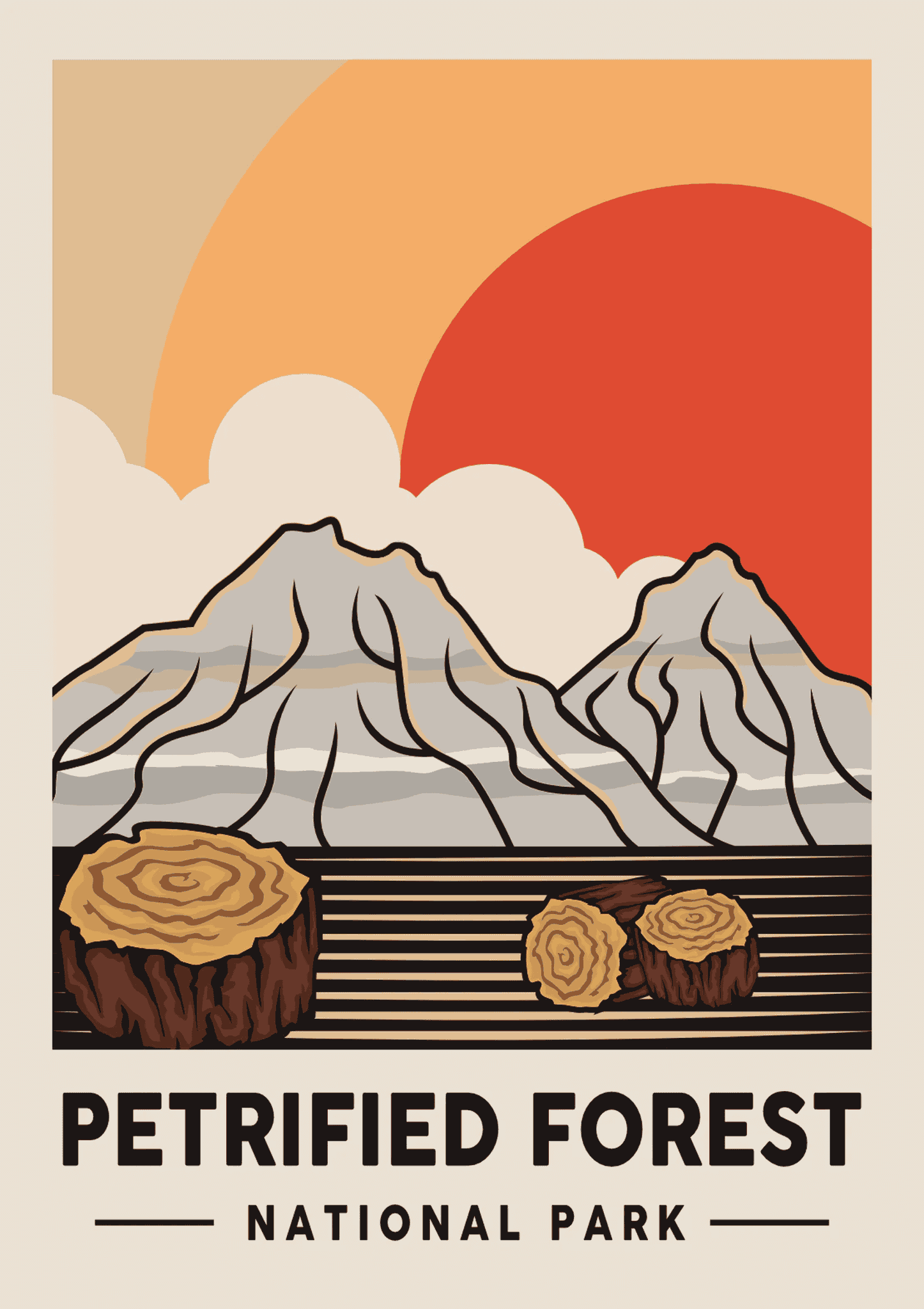 Petrified Forest National Park Poster – HypeSheriff