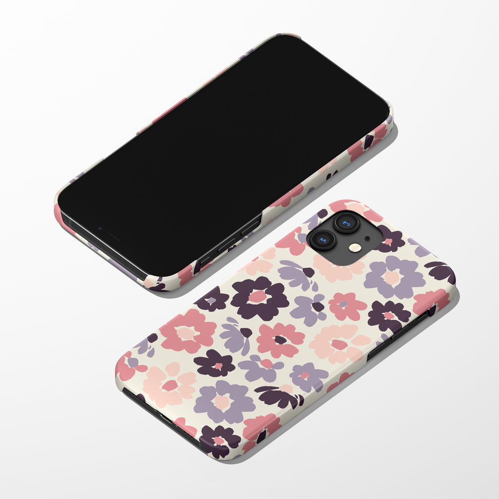 iPhone 12 Case with retro floral painting print – HypeSheriff