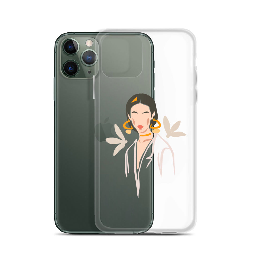 Bohemian Chic Woman iPhone Case — HypeSheriff US