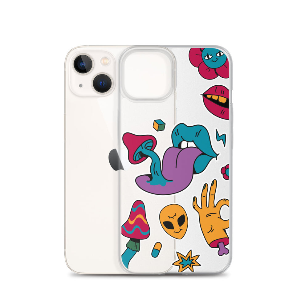 Shrooms and Aliens iPhone Case – HypeSheriff