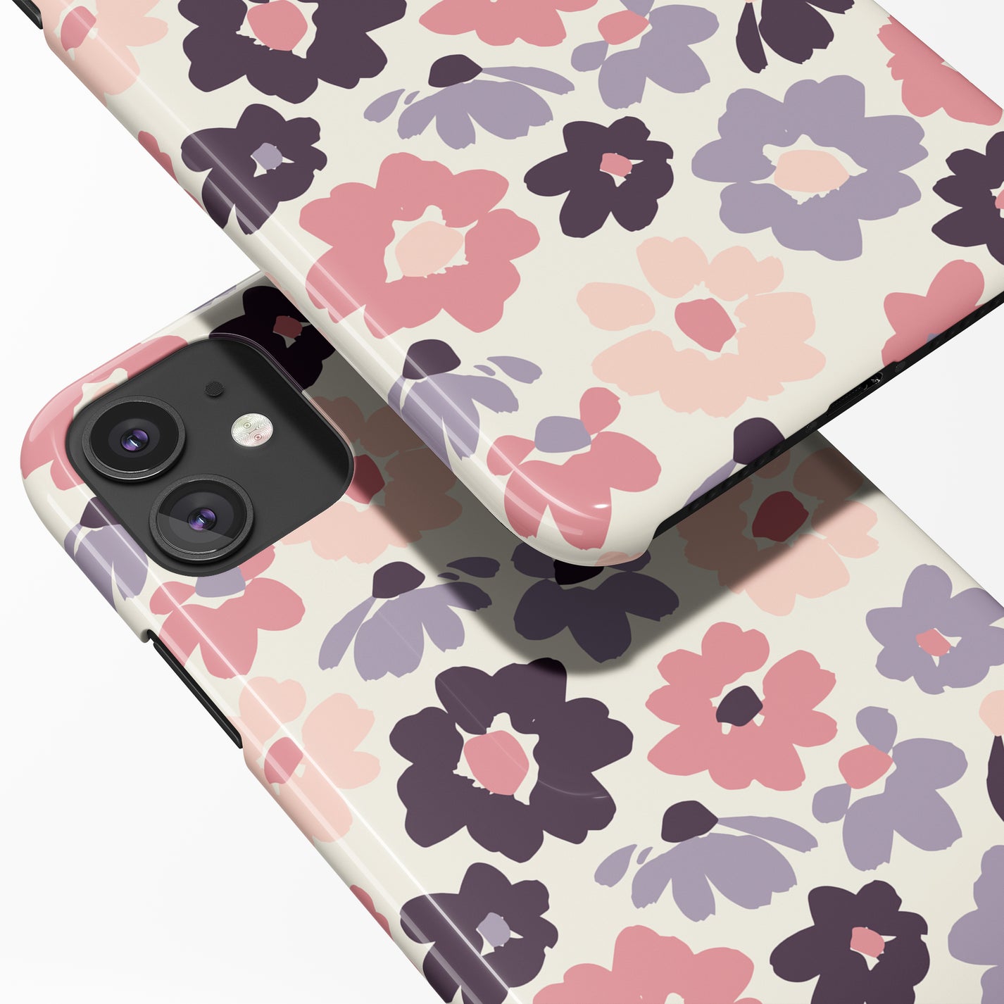 iPhone 12 Case with retro floral painting print – HypeSheriff