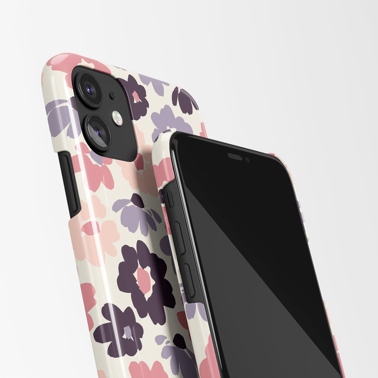 iPhone 12 Case with retro floral painting print – HypeSheriff