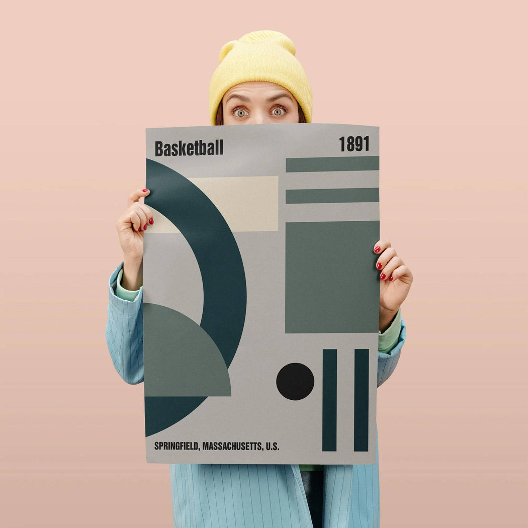 Springfield, Massachusetts - Basketball Poster — HypeSheriff US