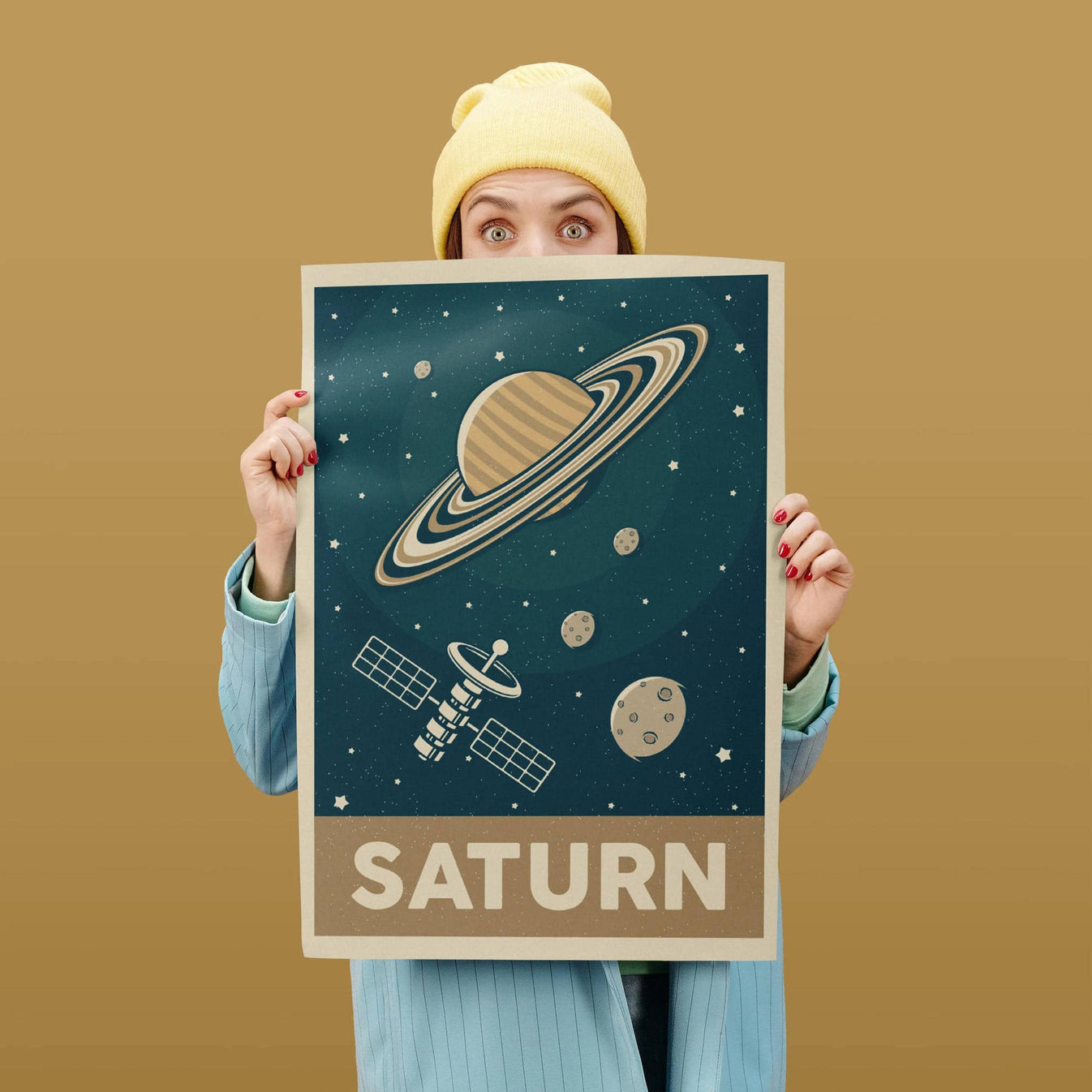 Planet Saturn Poster – HypeSheriff