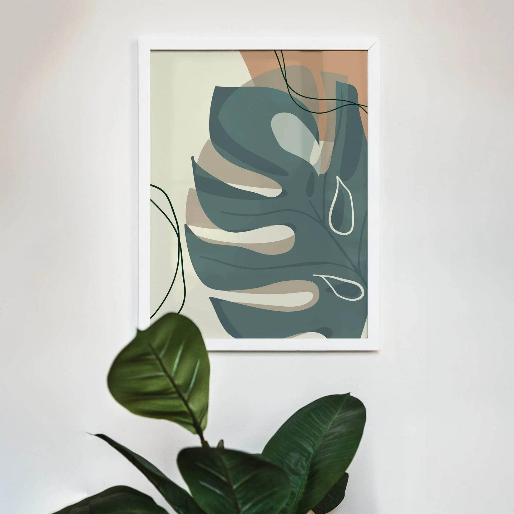 Monstera Cutout Print – HypeSheriff