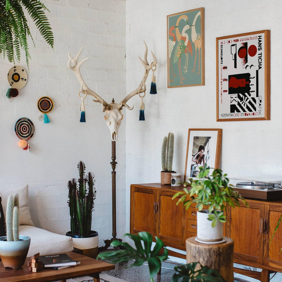 1980 Hans Ticha Exhibition Poster Print – HypeSheriff