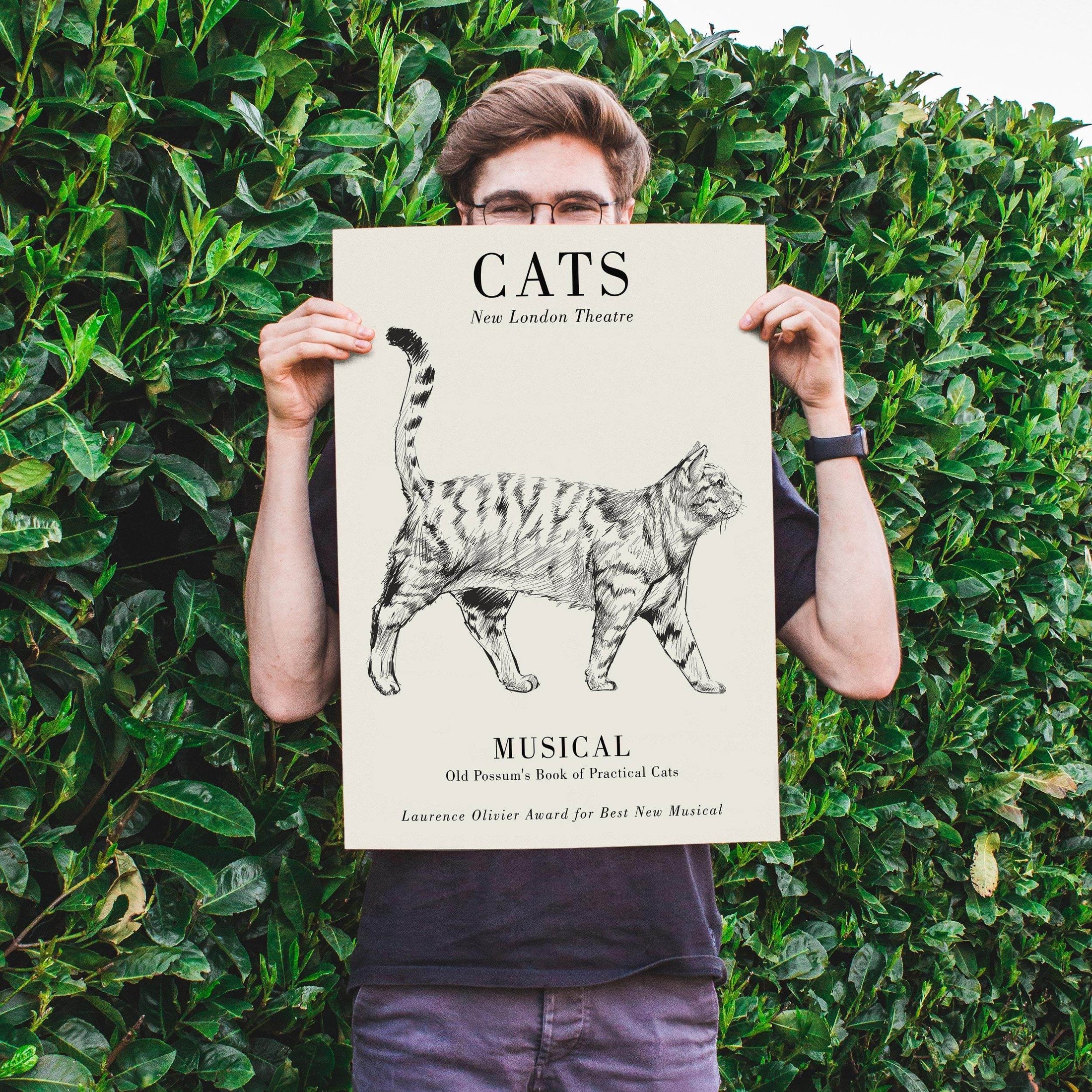 CATS Musical Poster Print | Shop posters and Art prints Online ...