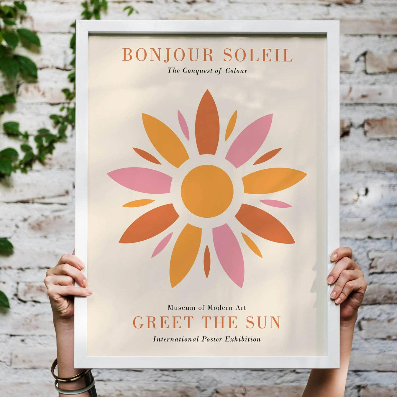 Greet The Sun - French Housewarming Poster – HypeSheriff
