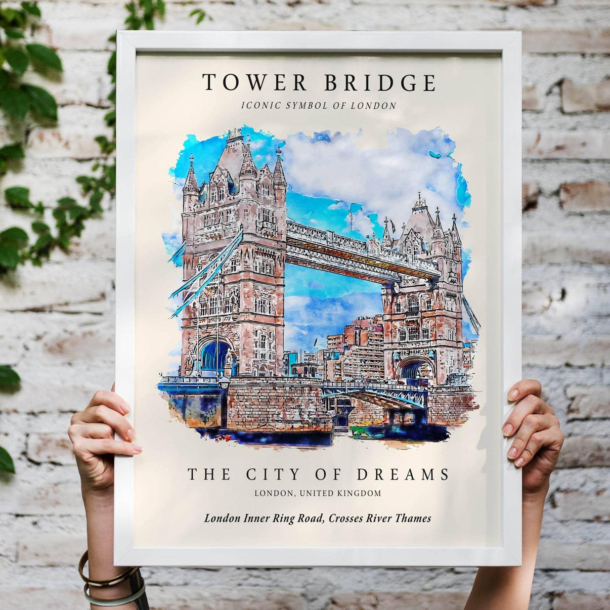 London Tower Bridge Poster | Shop posters and Art prints Online ...