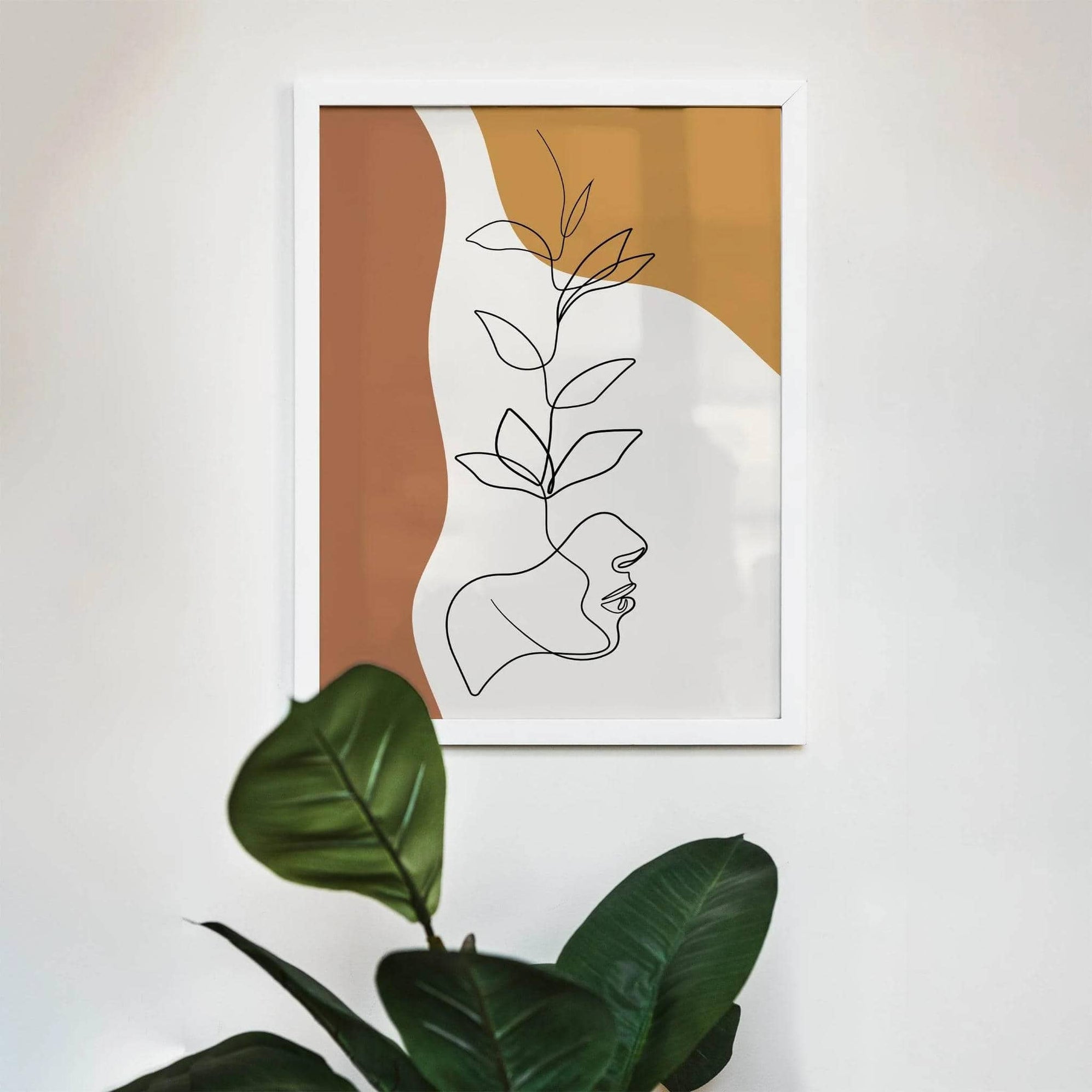 Minimalist Line Art Drawing Print — HypeSheriff