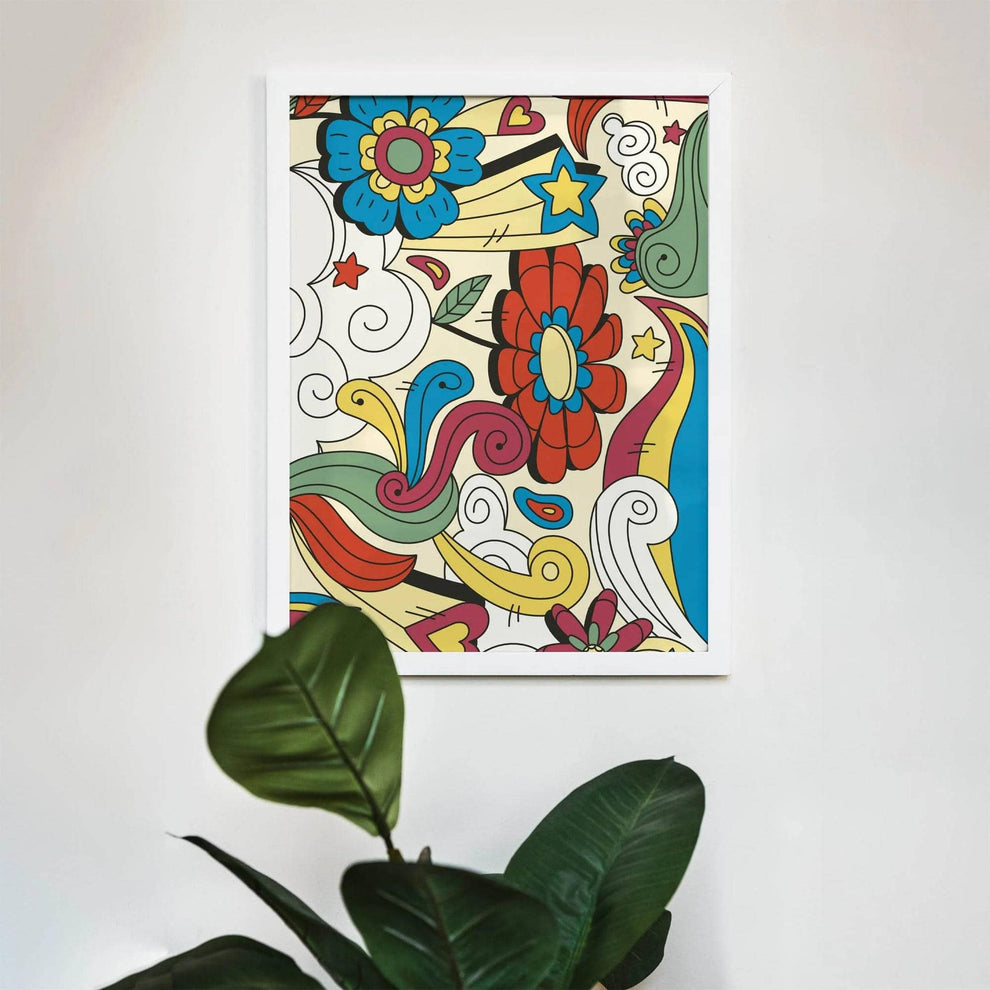 Psychedelic groovy art print – HypeSheriff