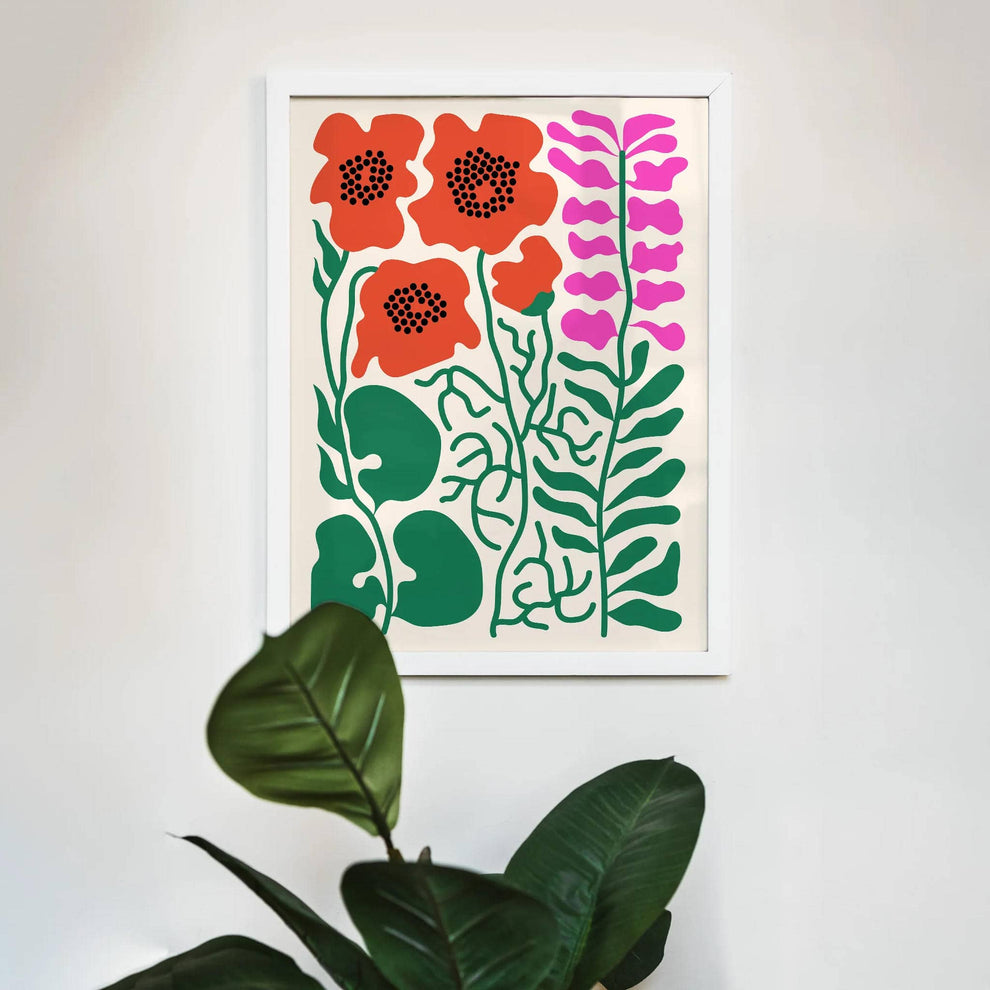 Set of 3 colorful folk posters – HypeSheriff