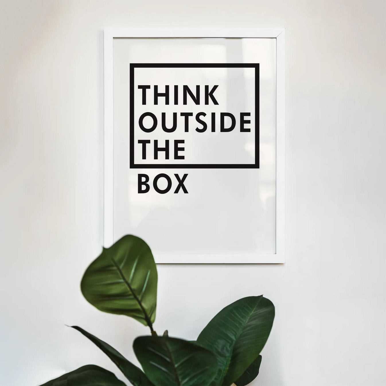 Think Outside The Box Poster – HypeSheriff